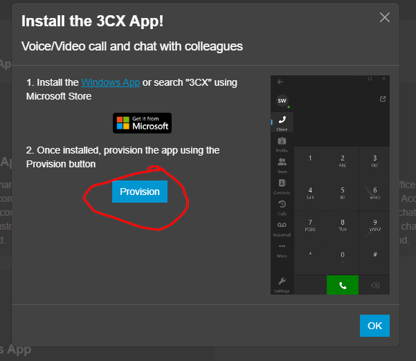 Step-by-Step Instructions for Provisioning the 3CX Desktop Application. – Microcad Computer ...